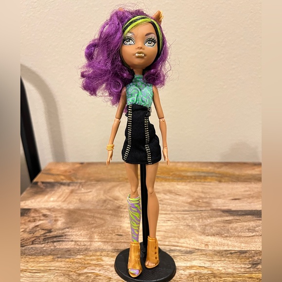 monster high | Toys | Monster High Clawdeen Wolf Werewolf Doll 208 ...